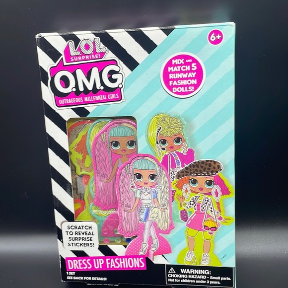 L.O.L. Surprise! | Toys | New Lol Surprise Omg Paper Dolls Dress Up ...